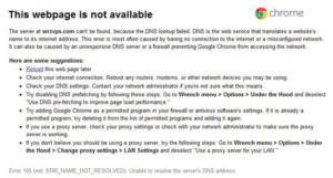 3 Ways to Fix DNS Lookup Failed Error