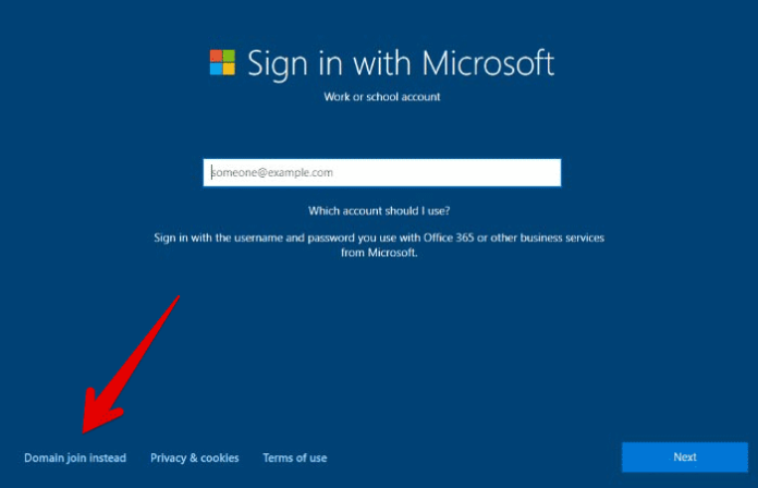 Microsoft Hid The ‘Use Offline Account’ Option For Installing Windows 10
