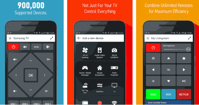 7 Universal Remote Apps That Works on Any TV